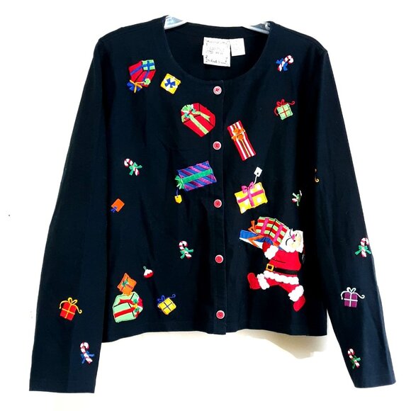 Michael Simons | Sweaters | Michael Simons Xl Appliquednice Condition ...